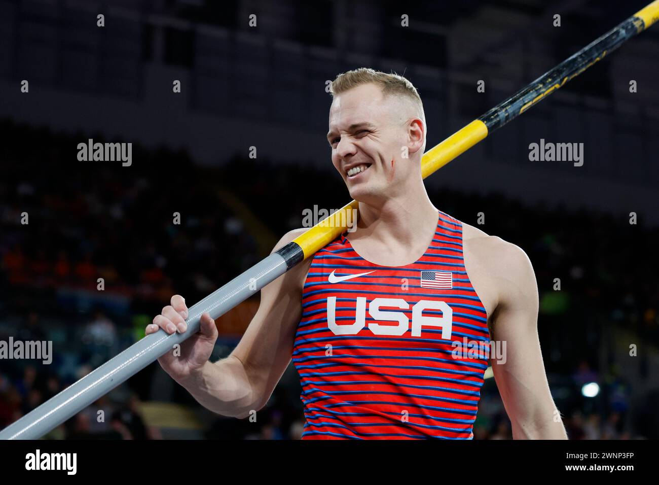 Glasgow, UK. 03rd Mar, 2024. GLASGOW, UNITED KINGDOM 20240303USA's Sam ...