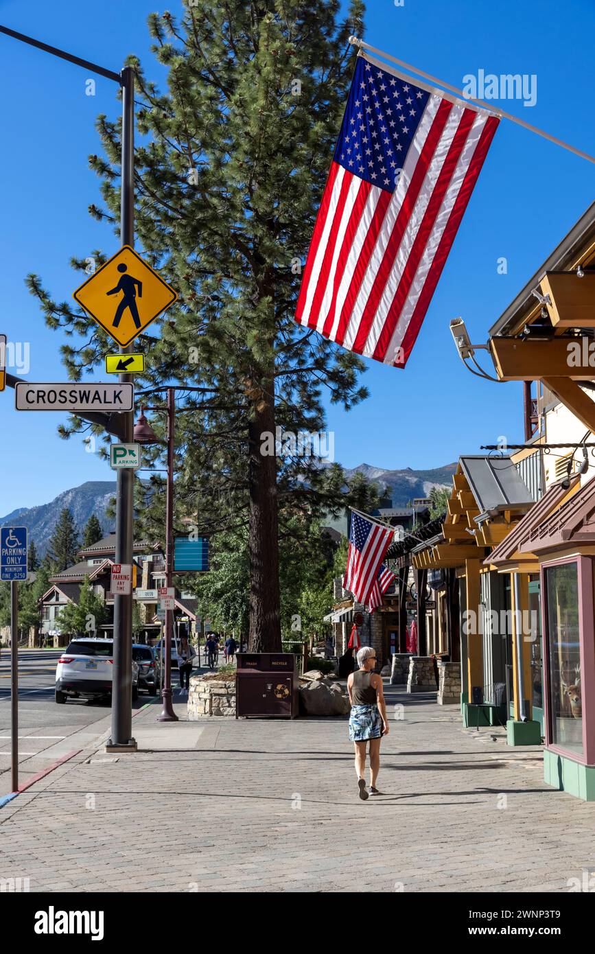 The Village at Mammoth in Mammoth Lakes, CA draws locals and visitors ...