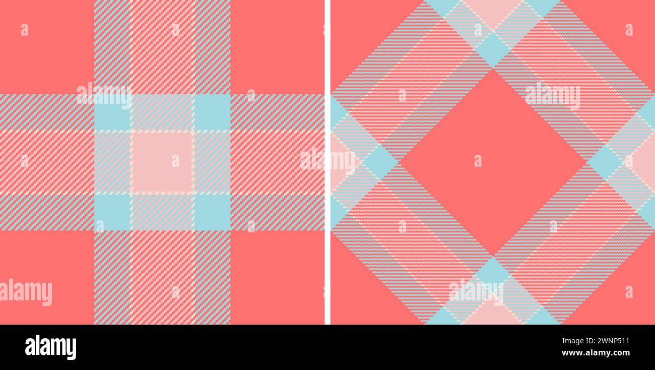 Vector textile tartan of background plaid fabric with a check pattern ...