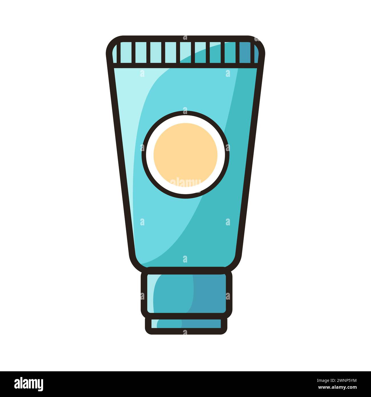 Packaging for skincare cosmetics. A tube of toothpaste. Vector ...