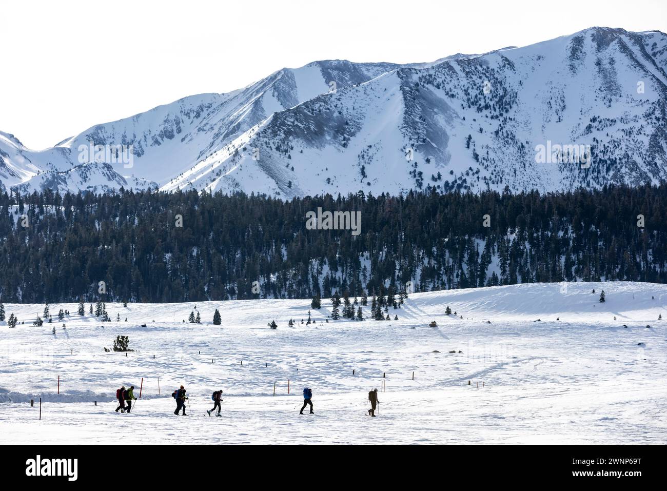 Mammoth Mountain and the town of Mammoth Lakes is a winter destination ...