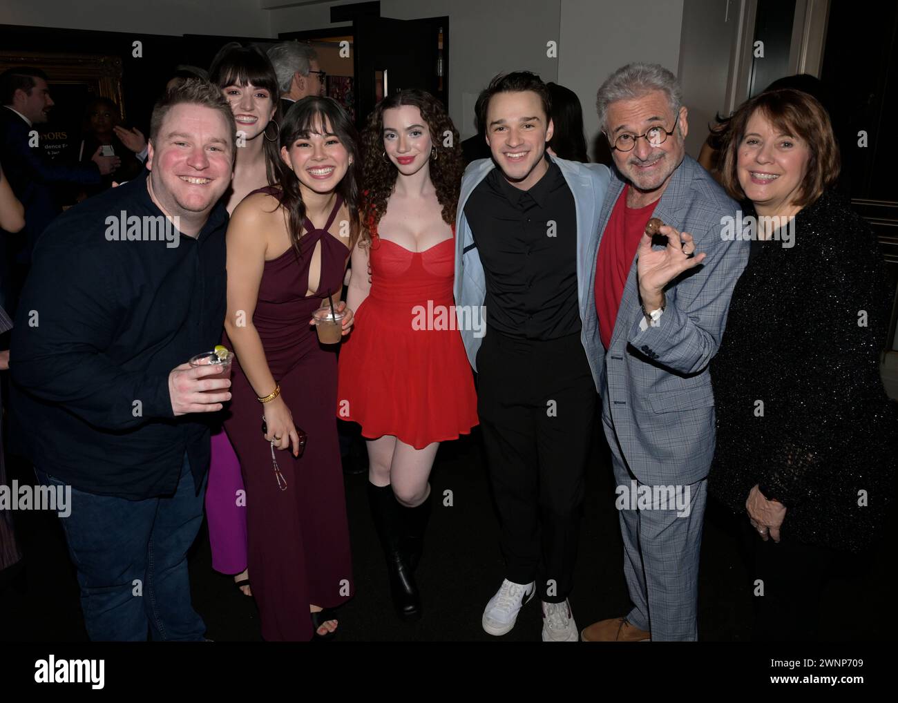 March 3, 2024, Burbank, California, U.S.: Brady Fritz, Barry Pearl and ...