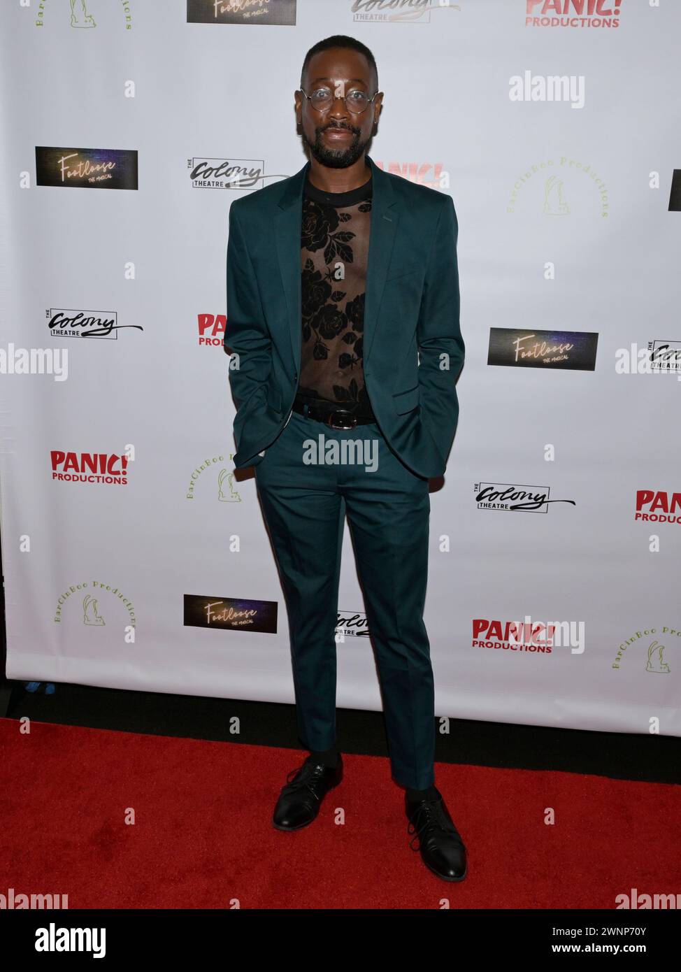 March 2, 2024, Burbank, California, U.S.: Adwin Brown attends the ...