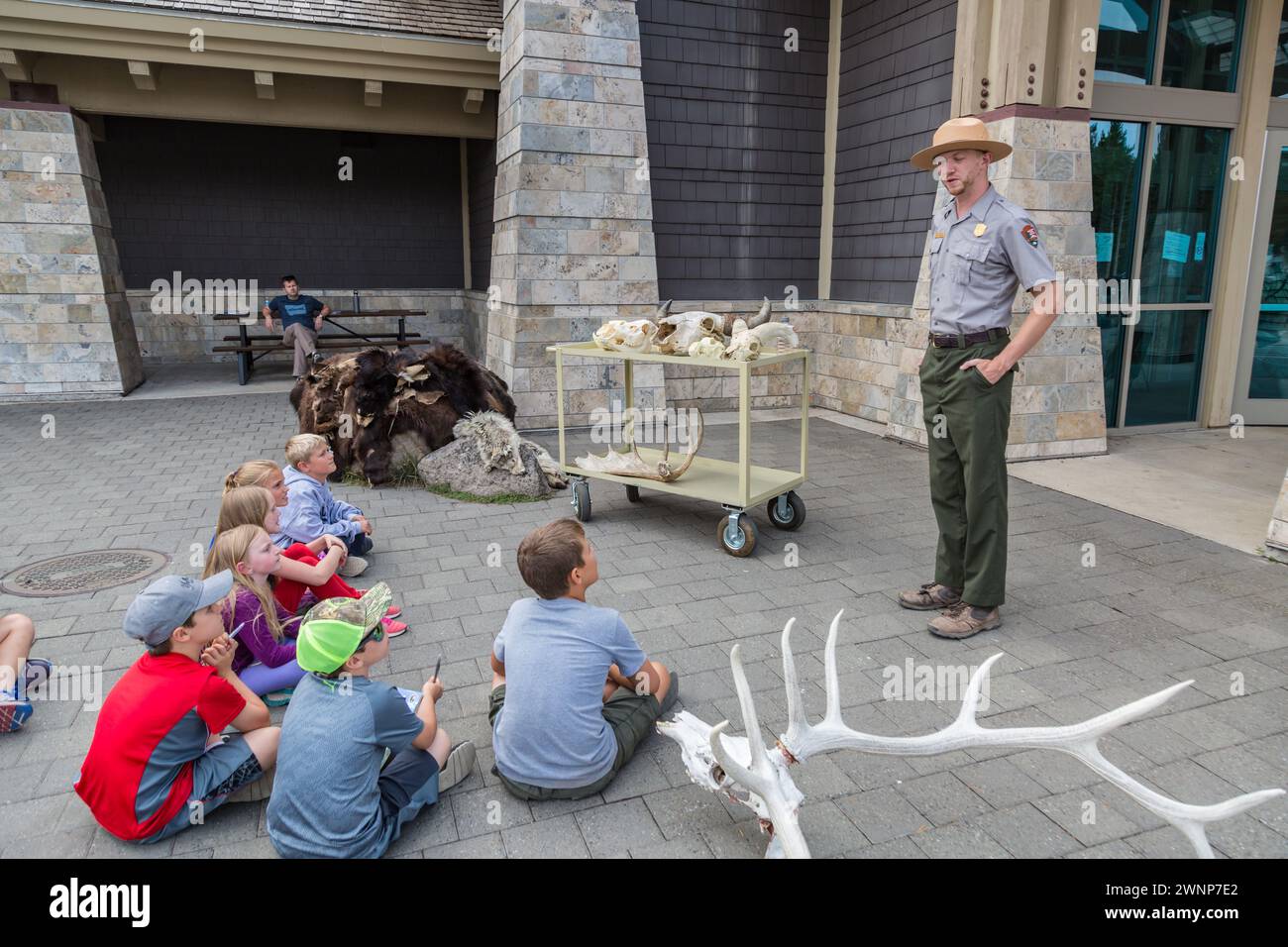 Park ranger children hi-res stock photography and images - Alamy
