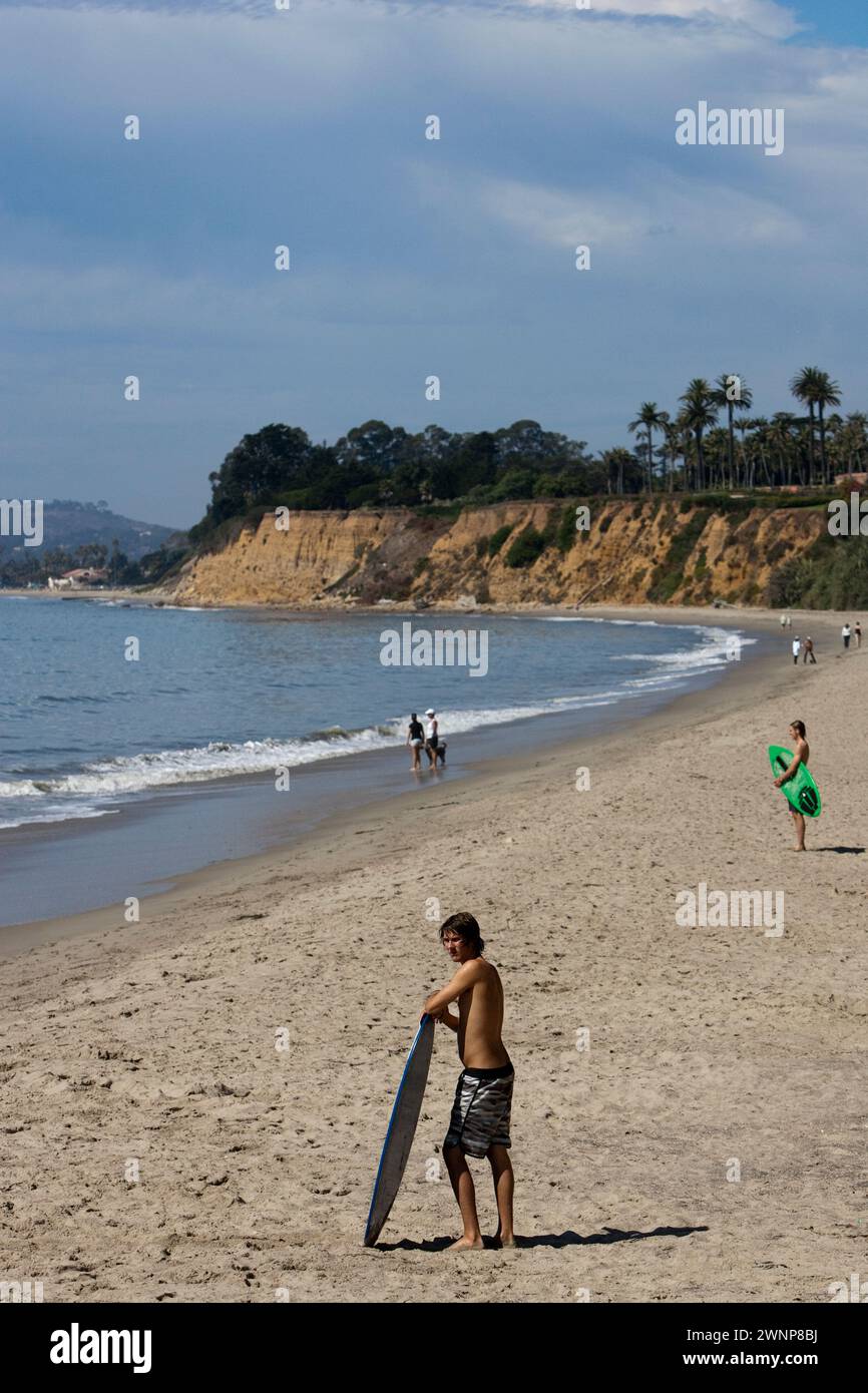 Butterfly Beach is a small, semi secluded beach in Santa Barbara ...