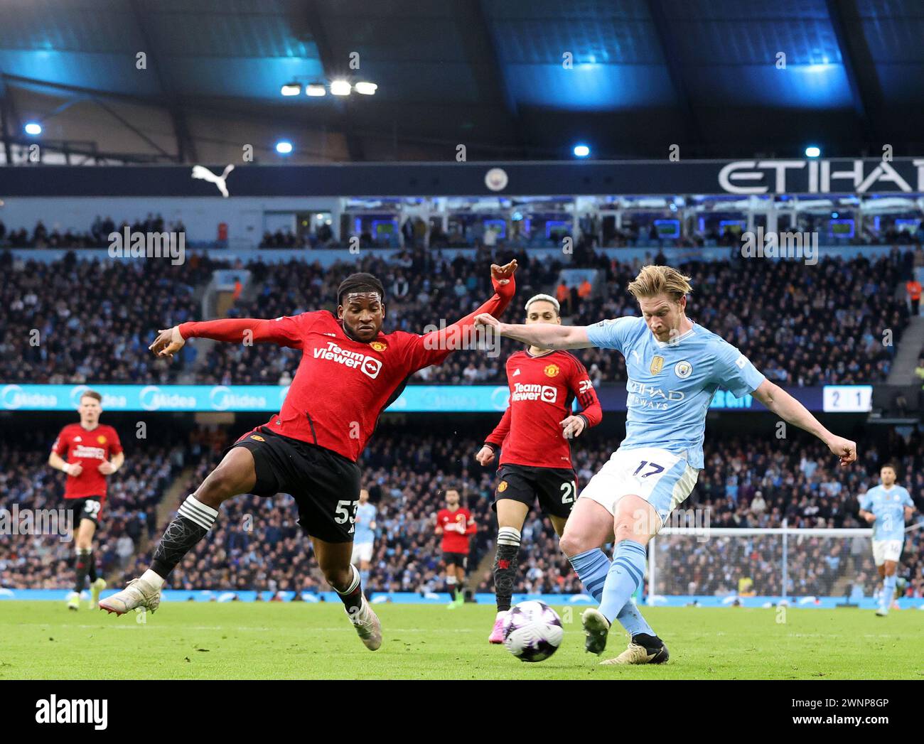 Etihad Stadium, Manchester, UK. 3rd Mar, 2024. Premier League Football ...