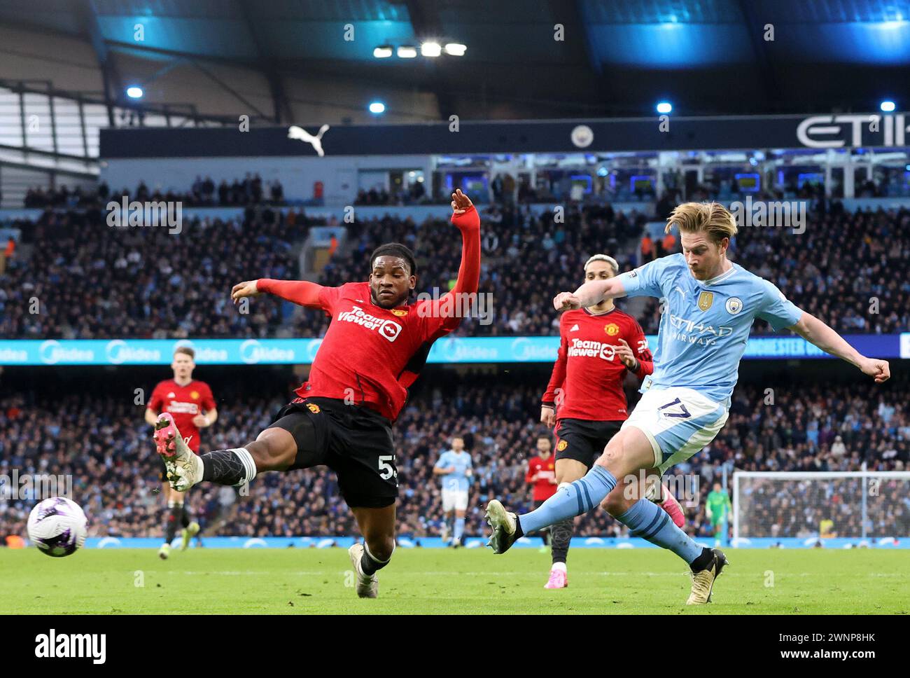 Etihad Stadium, Manchester, UK. 3rd Mar, 2024. Premier League Football ...
