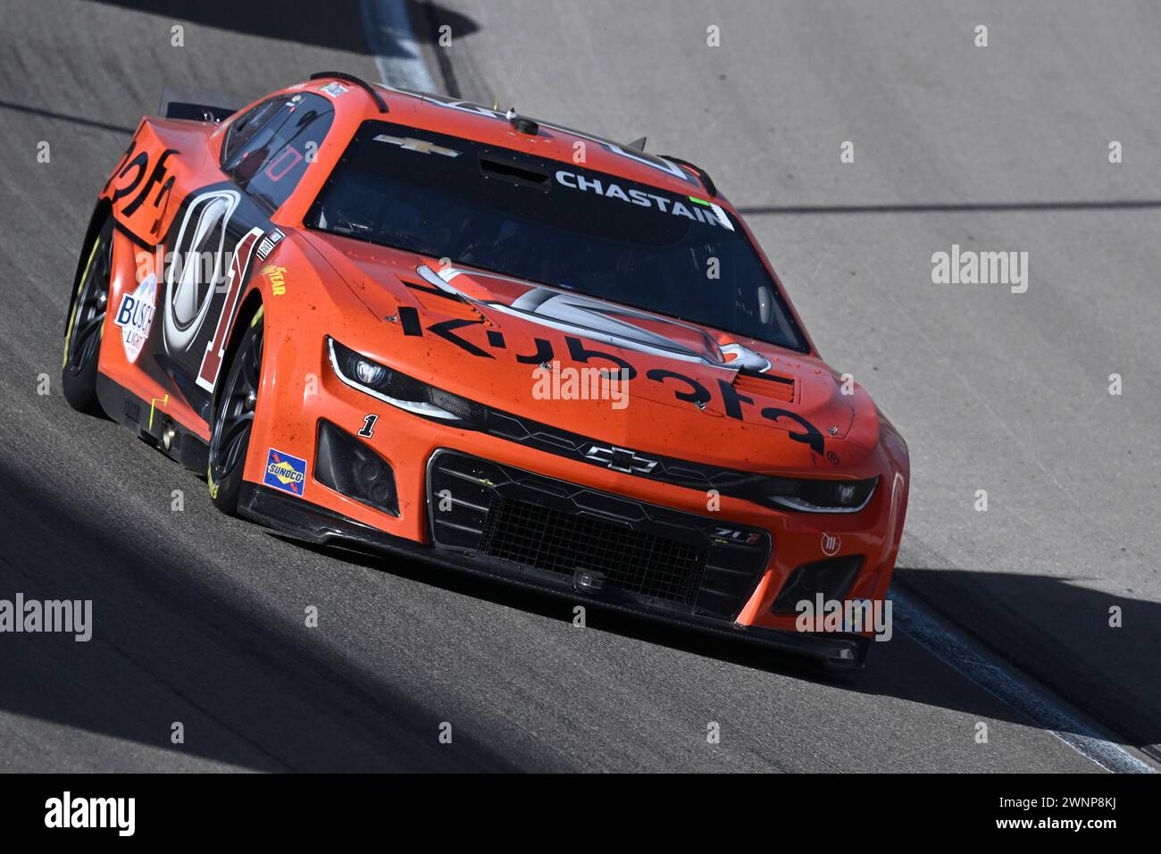 LAS VEGAS, NV - MARCH 03: Ross Chastain (#1 Kubota Trackhouse Racing ...