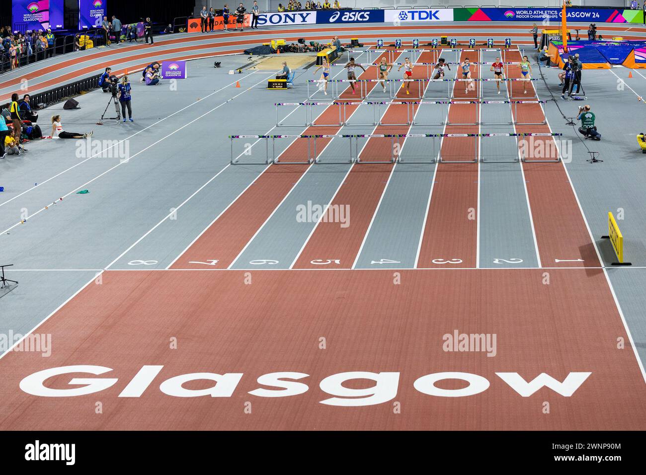 World athletics indoor championships glasgow 2024 hi-res stock ...