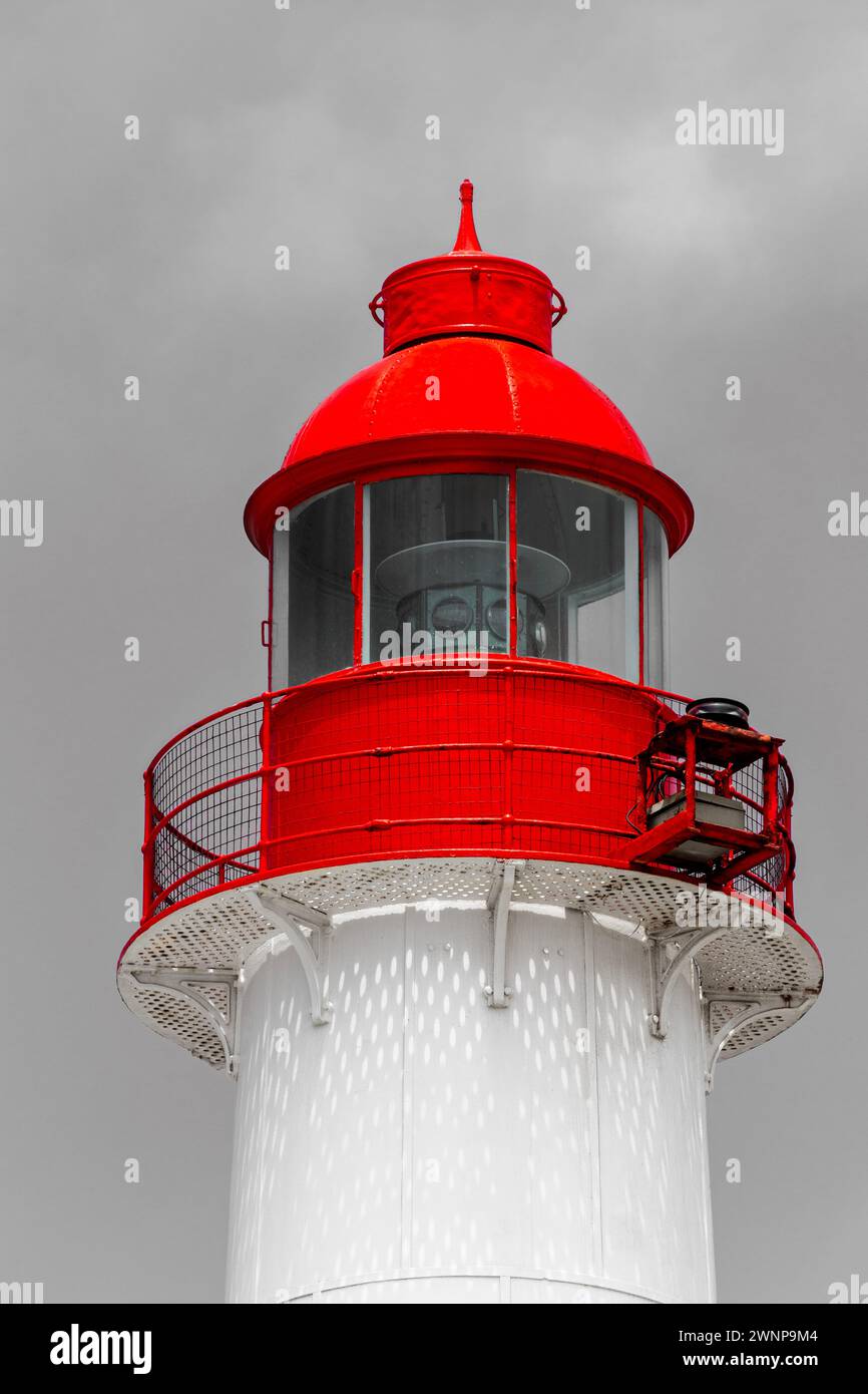 Punta Angeles Lighthouse, Valparaiso, Chile, South America Stock Photo ...