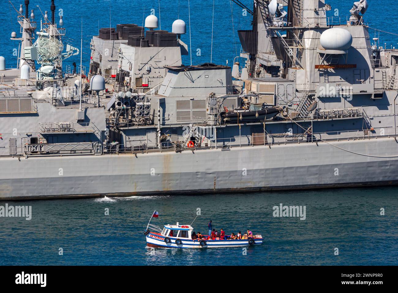 Valparaiso shipping navy hi-res stock photography and images - Alamy