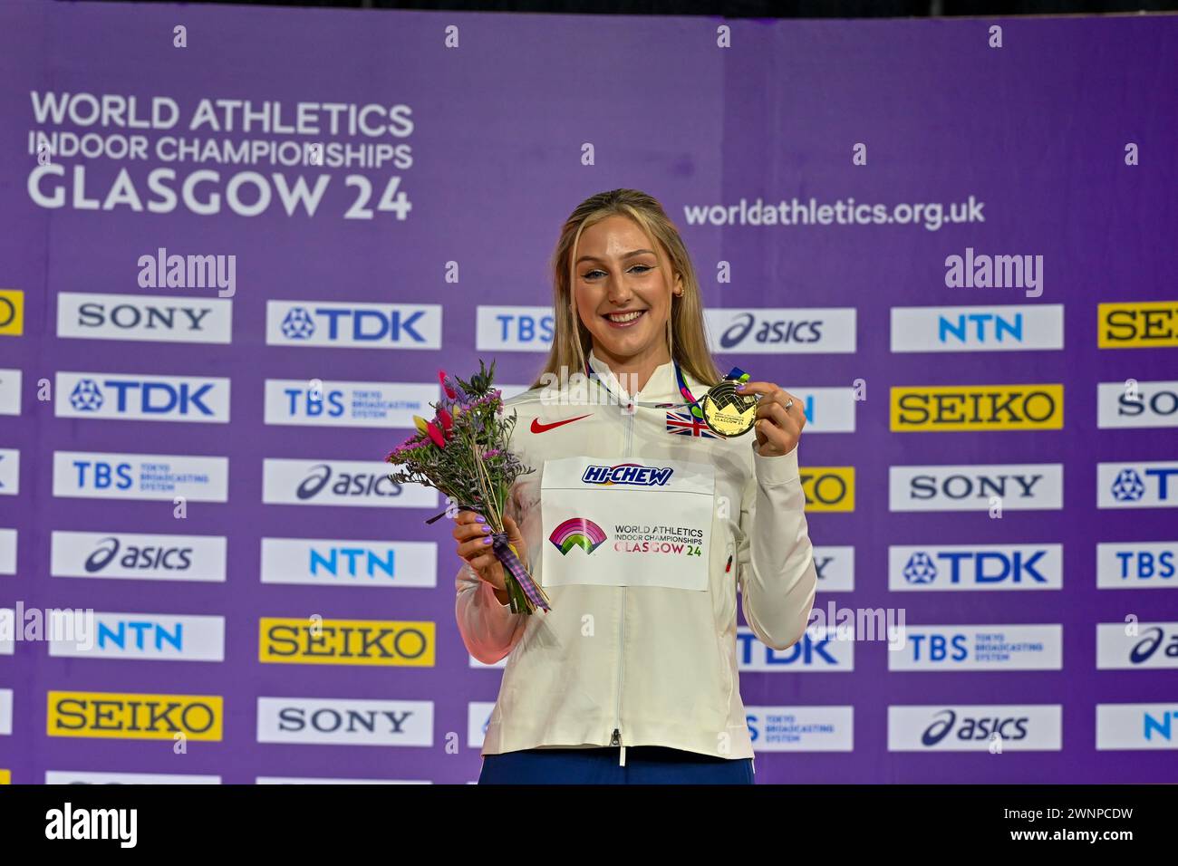 Glasgow, Scotland, UK. 03rd Mar, 2024. Medel Ceremony - Womens Pole ...