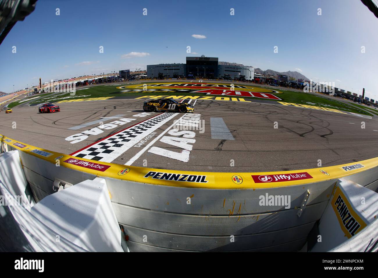 LAS VEGAS, NV - MARCH 03: Noah Gragson (#10 Fanttik Stewart-Haas Racing ...