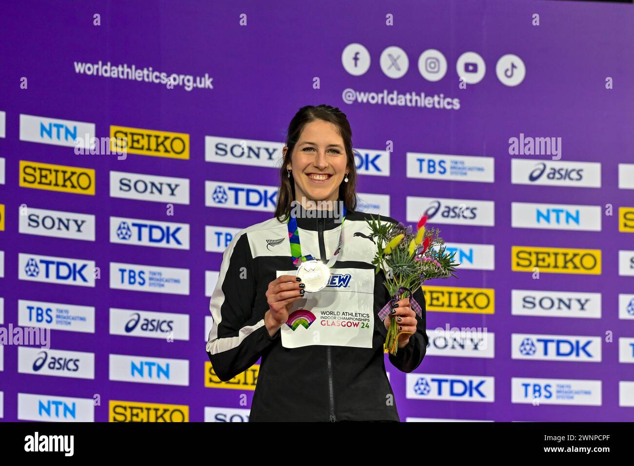 Glasgow, Scotland, UK. 03rd Mar, 2024. Medel Ceremony - Womens Pole ...