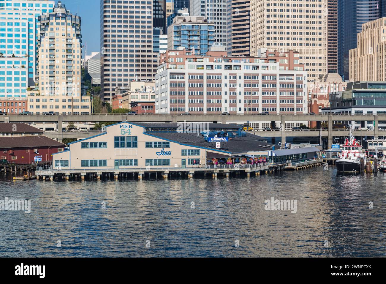 Ivar's seafood restaurant at Pier 54 on the Waterfront of Seattle ...