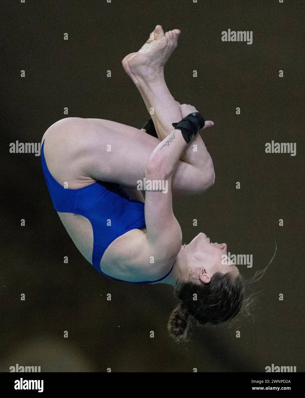 Montreal, Canada. 03rd Mar, 2024. Caeli McKay of Canada competes during ...