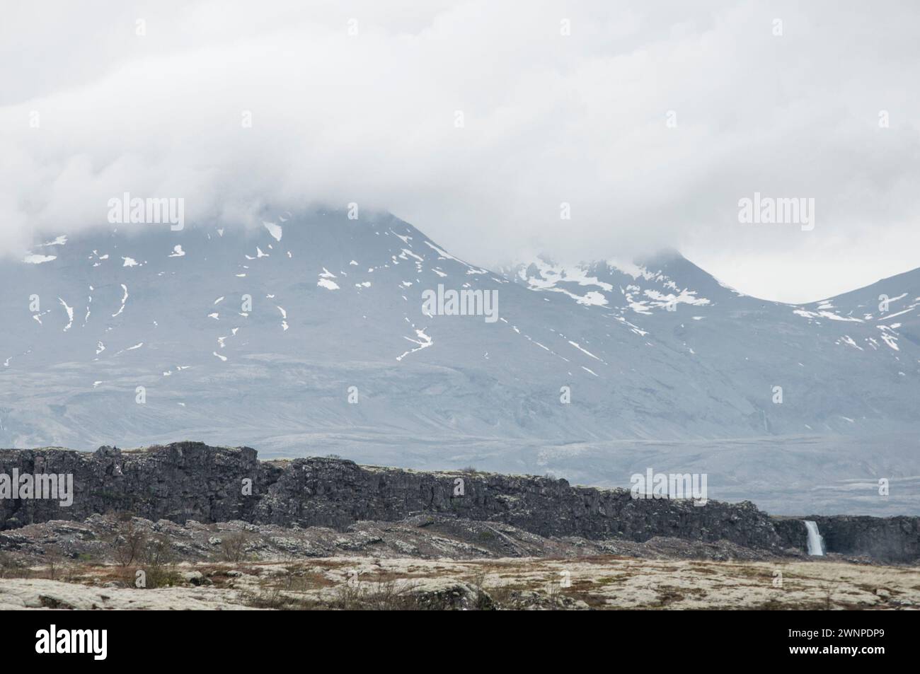 Visible Tectonic plates in Thingvellir National Park- UNESCO World ...
