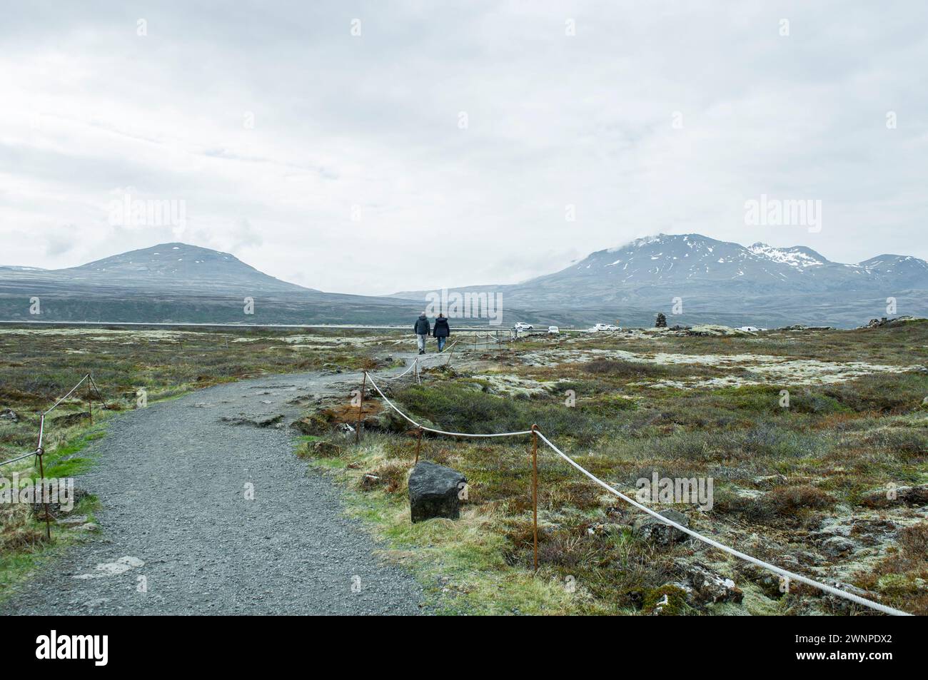 Visible Tectonic plates in Thingvellir National Park- UNESCO World ...