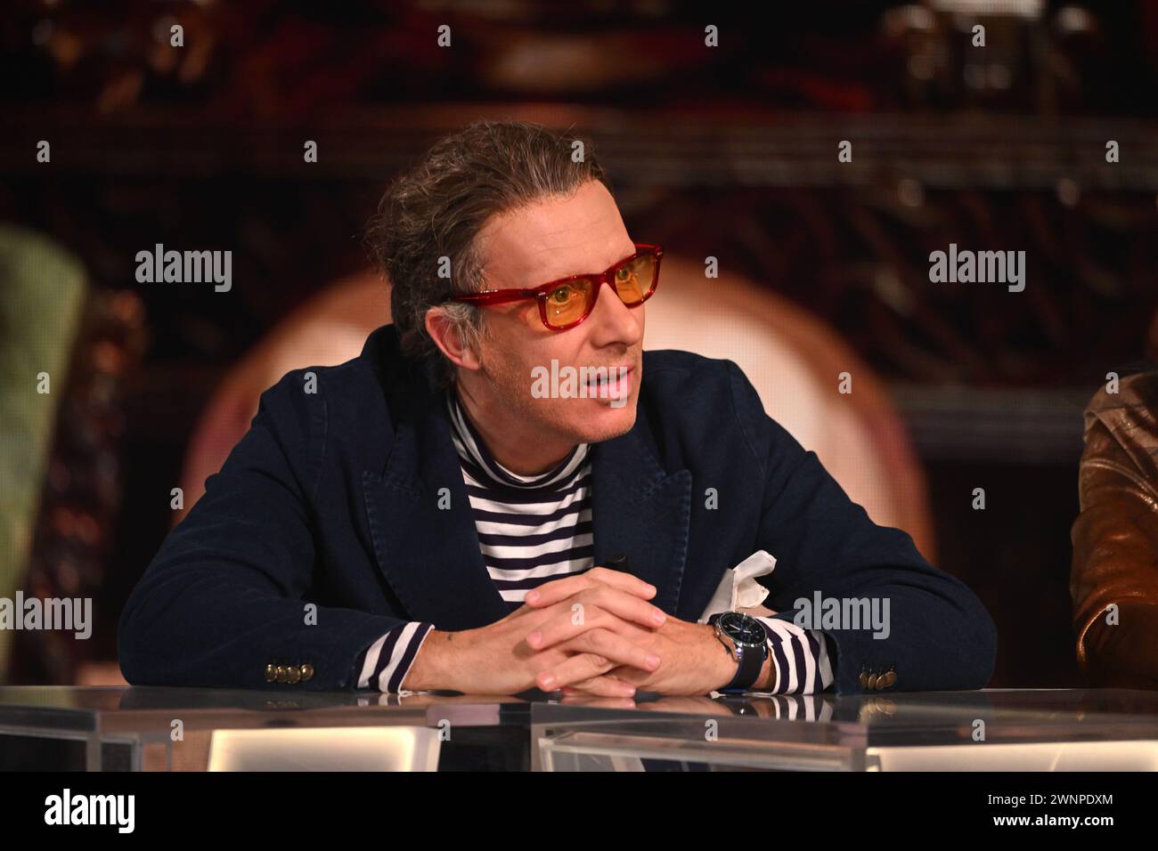 Milan, Italy. 03rd Mar, 2024. Milan, TV show Che Tempo Che Fa - Nove ...