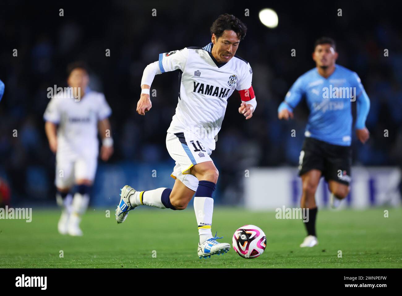 Uvance Kawasaki Todoroki Stadium by Fujitsu, Kanagawa, Japan. 1st Mar, 2024. Hiroki Yamada ...