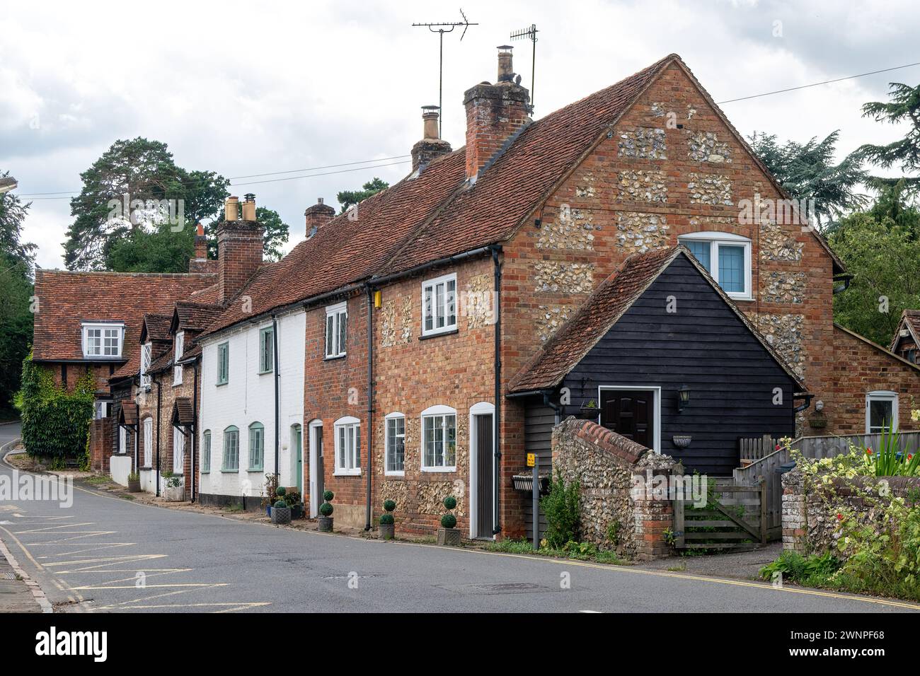 Listed buildings on Fullers Hill, Chesham, Buckinghamshire, England, UK ...