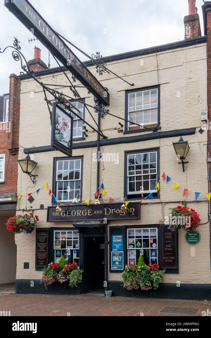 The George and Dragon public house, Chesham, Buckinghamshire, England ...