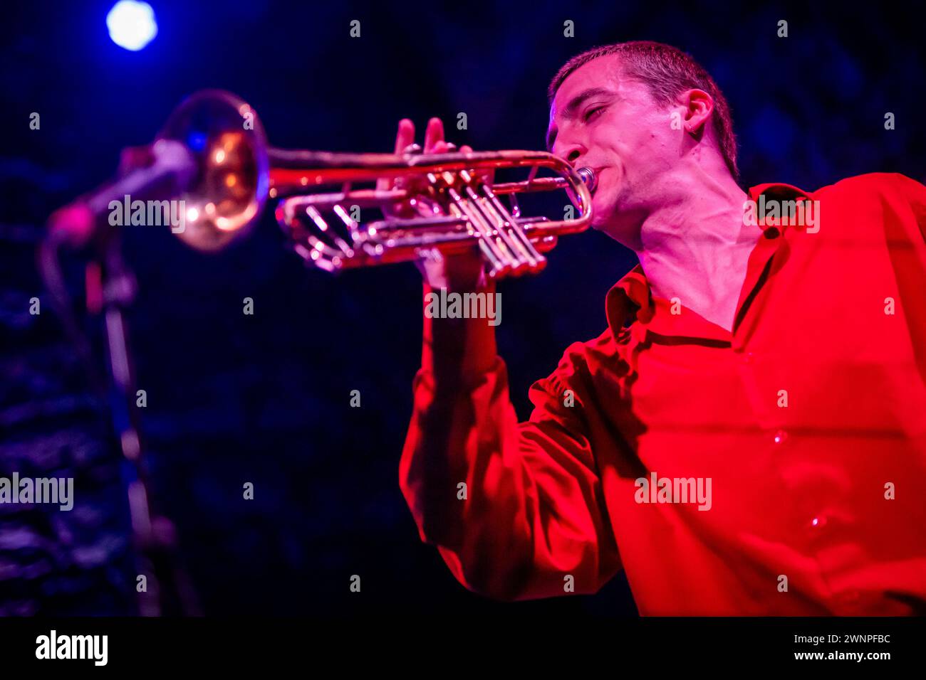 Edinburgh, Scotland. Sun 3 March 2024. French post-punk group The ...