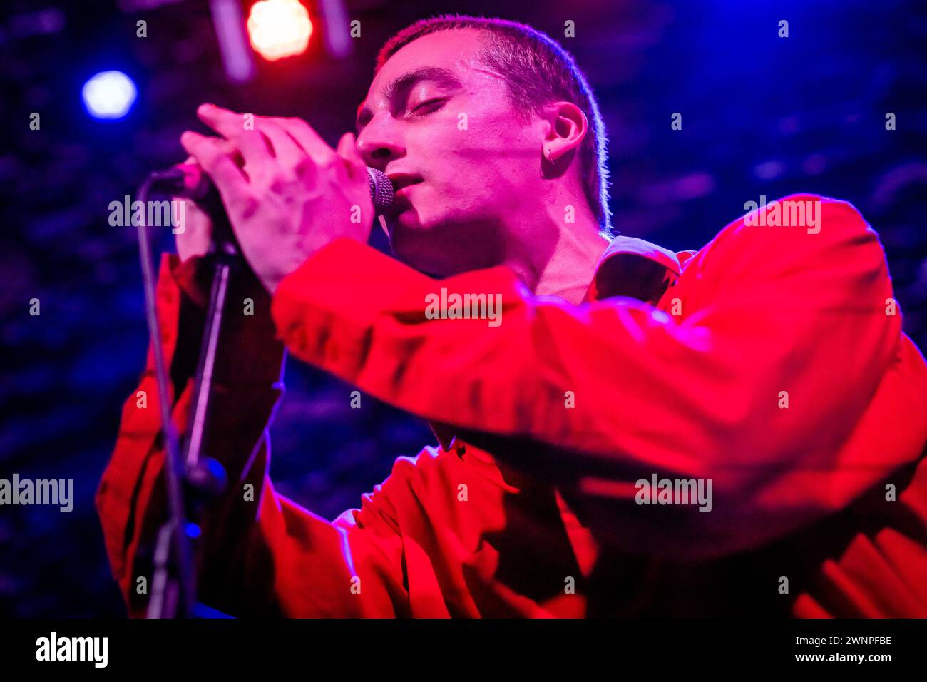 Edinburgh, Scotland. Sun 3 March 2024. French post-punk group The ...