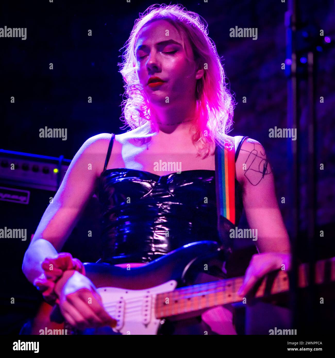 Edinburgh, Scotland. Sun 3 March 2024. French post-punk group The ...