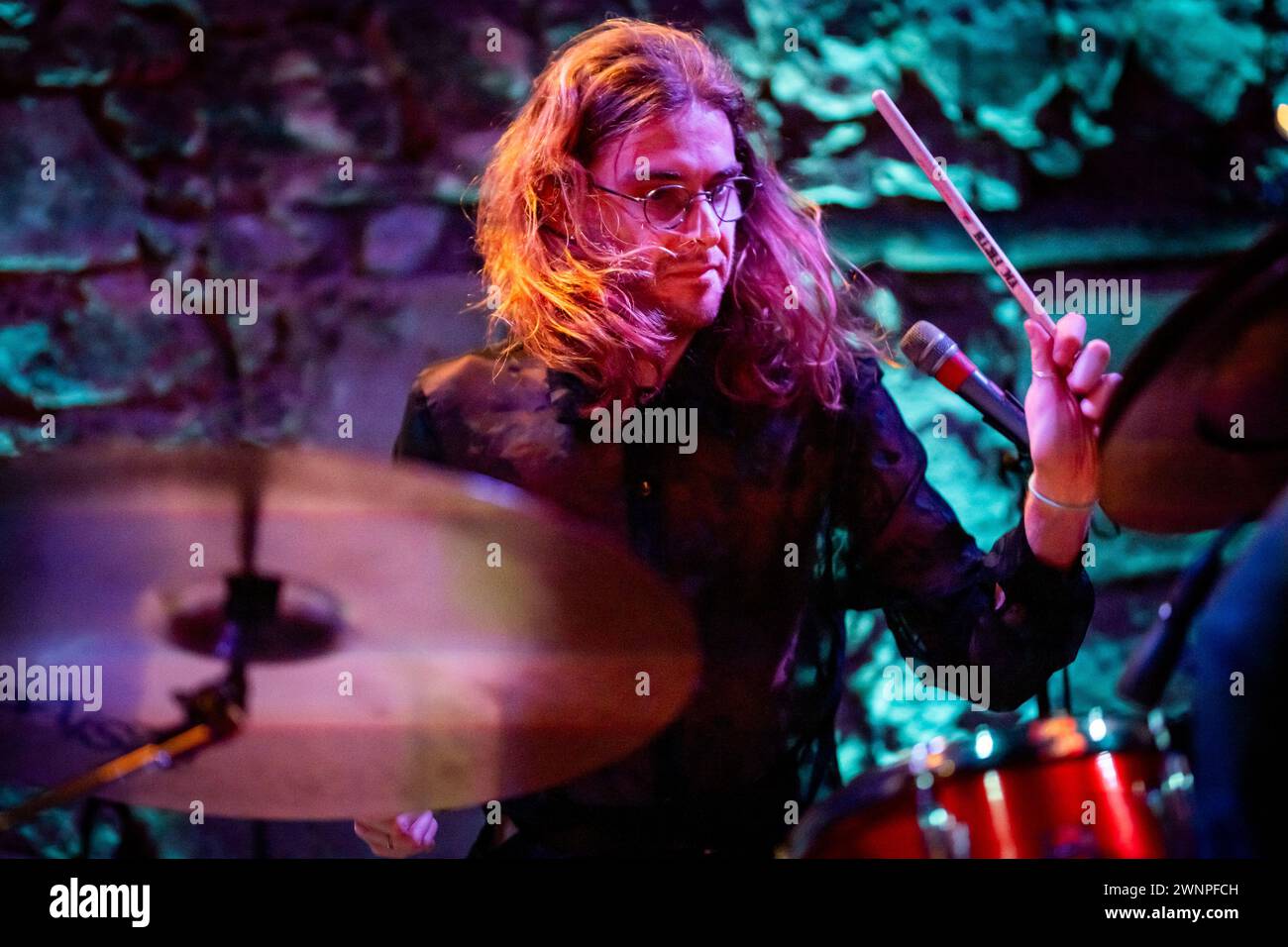 Edinburgh, Scotland. Sun 3 March 2024. French post-punk group The ...