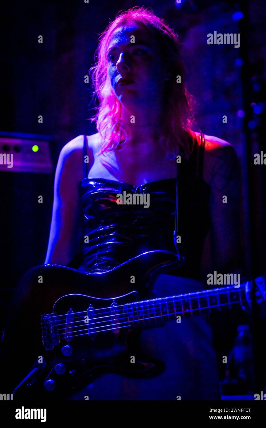 Edinburgh, Scotland. Sun 3 March 2024. French post-punk group The ...