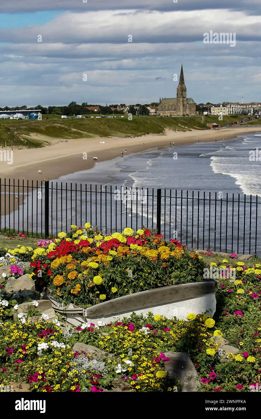 The Long Sands at Tynemouth, England Stock Photo - Alamy