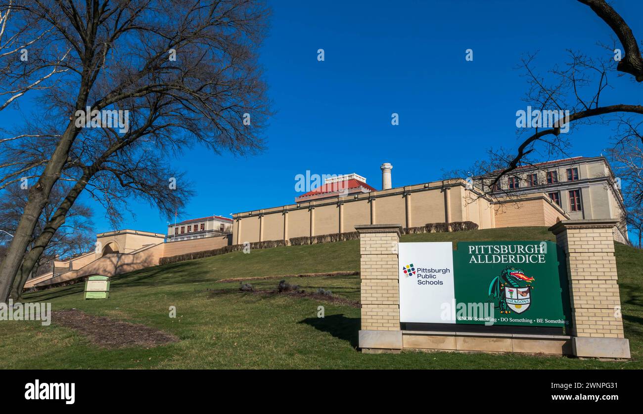 Pittsburgh allderdice hi-res stock photography and images - Alamy