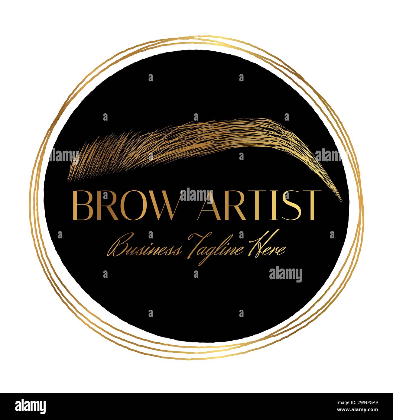 Cosmetics powder round Stock Vector Images - Alamy