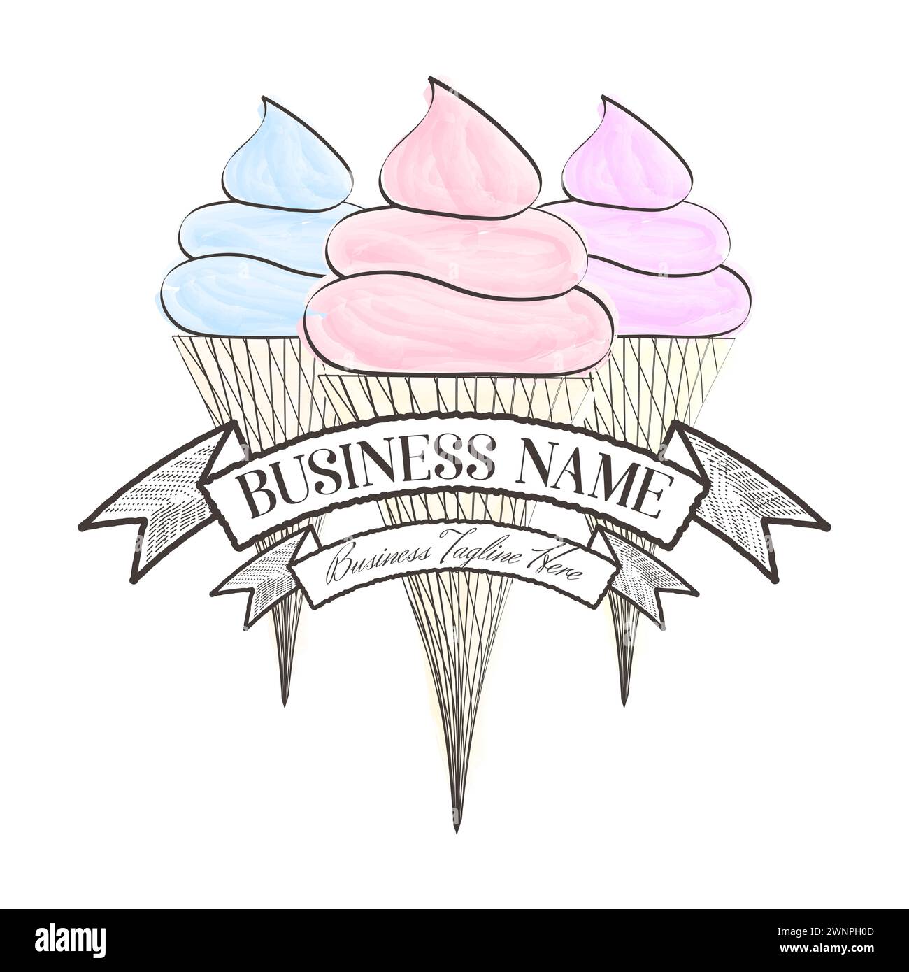 Bakery shop emblem in Cut Out Stock Images & Pictures - Alamy