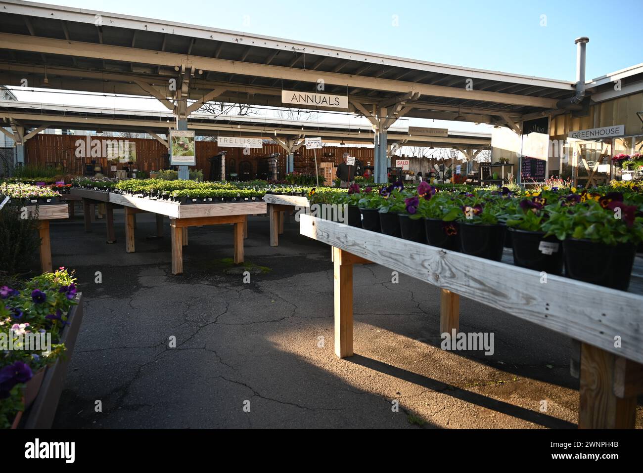 The former Amtrack Seaboard Train Station and track platforms in ...