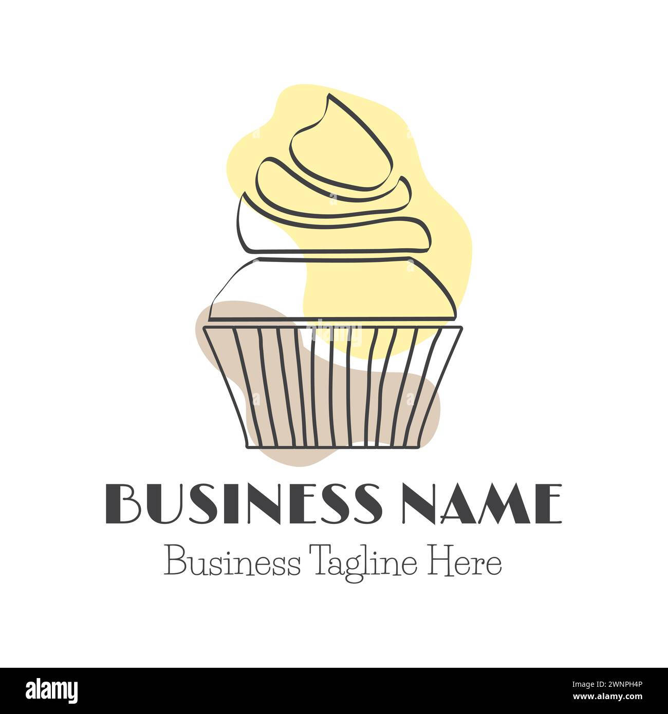 Modern bakery logo hi-res stock photography and images - Alamy