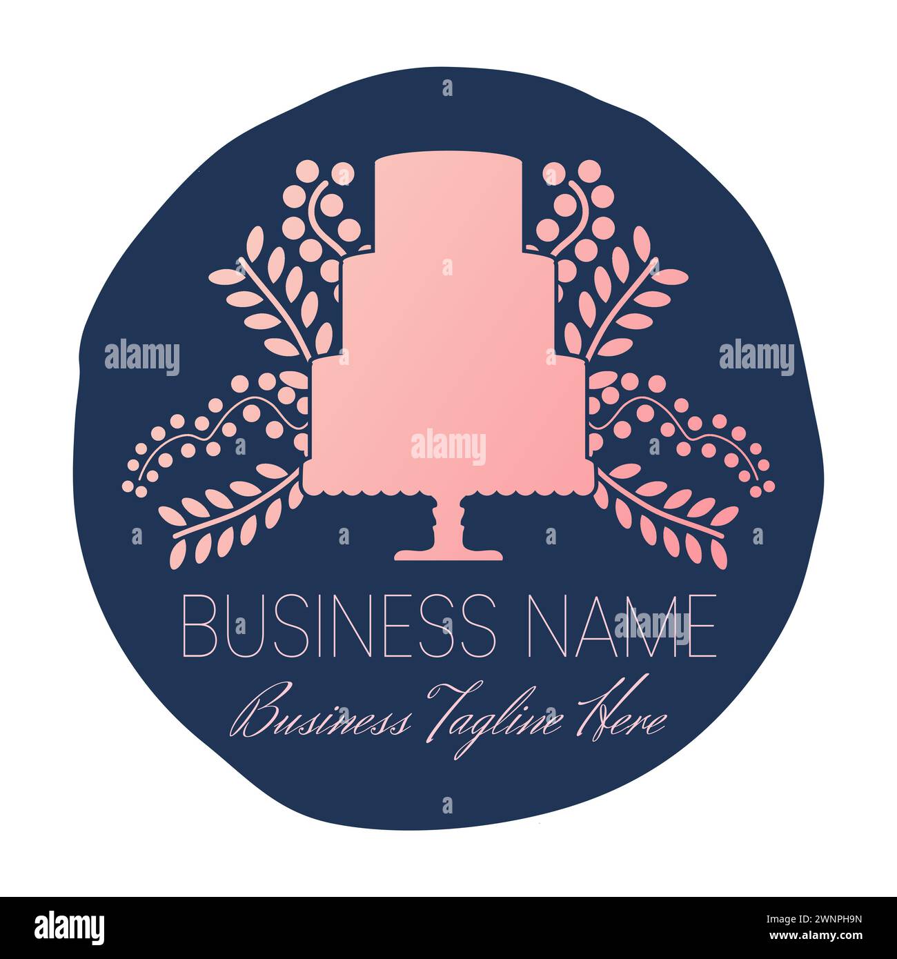 Birthday cakes pastries design Stock Vector Images - Alamy