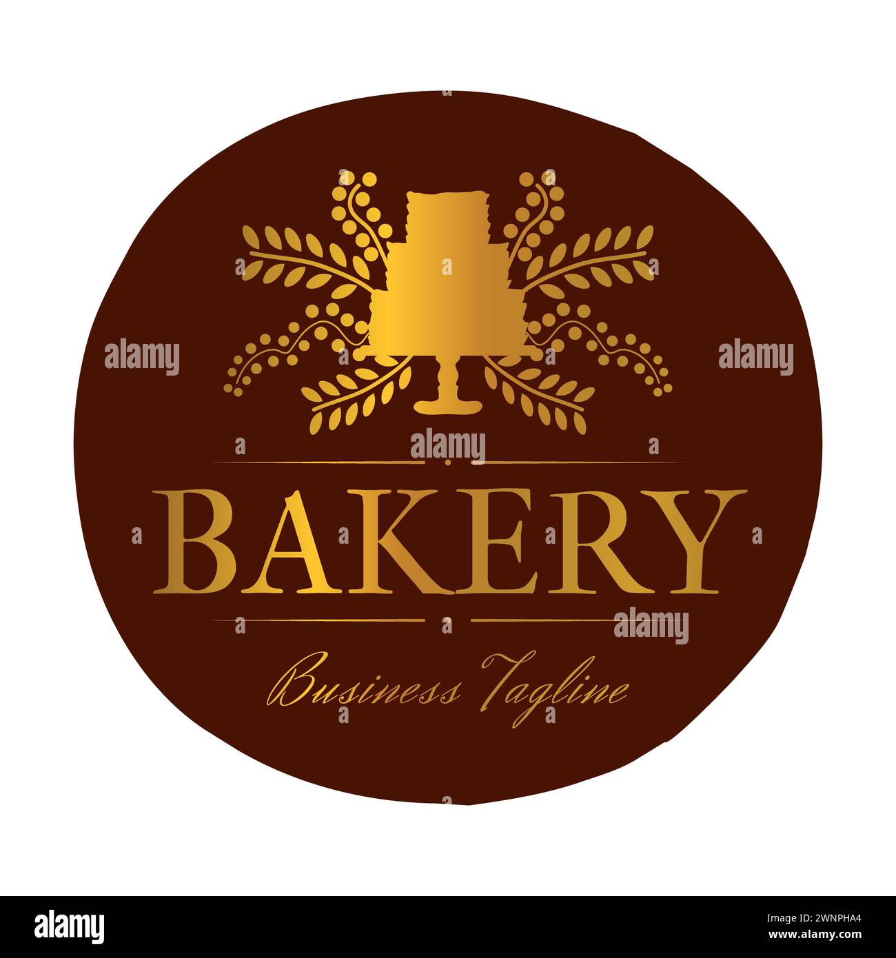 Beautiful pastries Stock Vector Images - Alamy