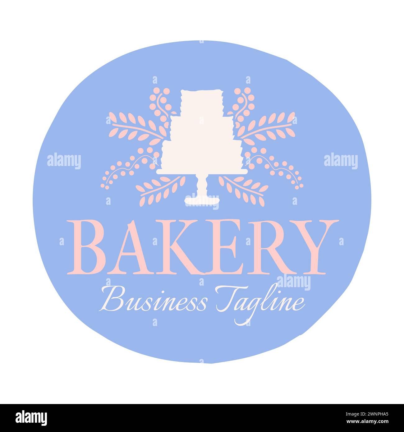 Round pastries Stock Vector Images - Alamy