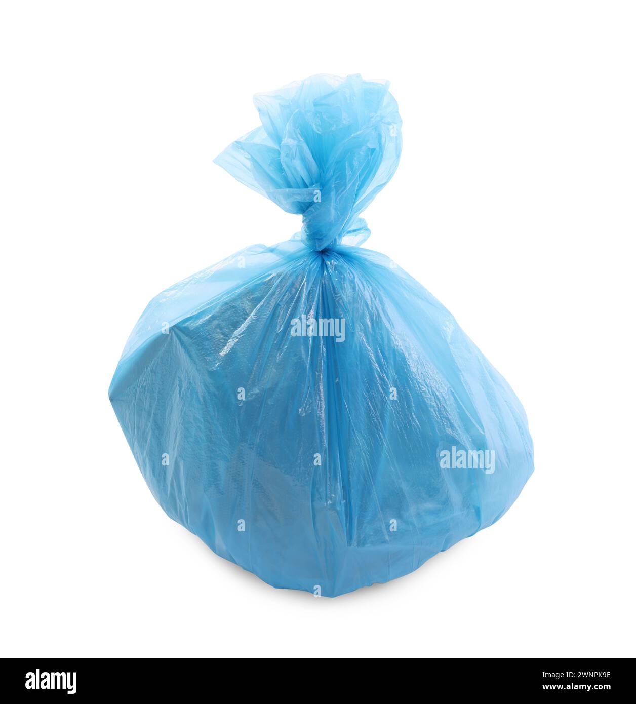 Blue plastic garbage bag hi-res stock photography and images - Alamy