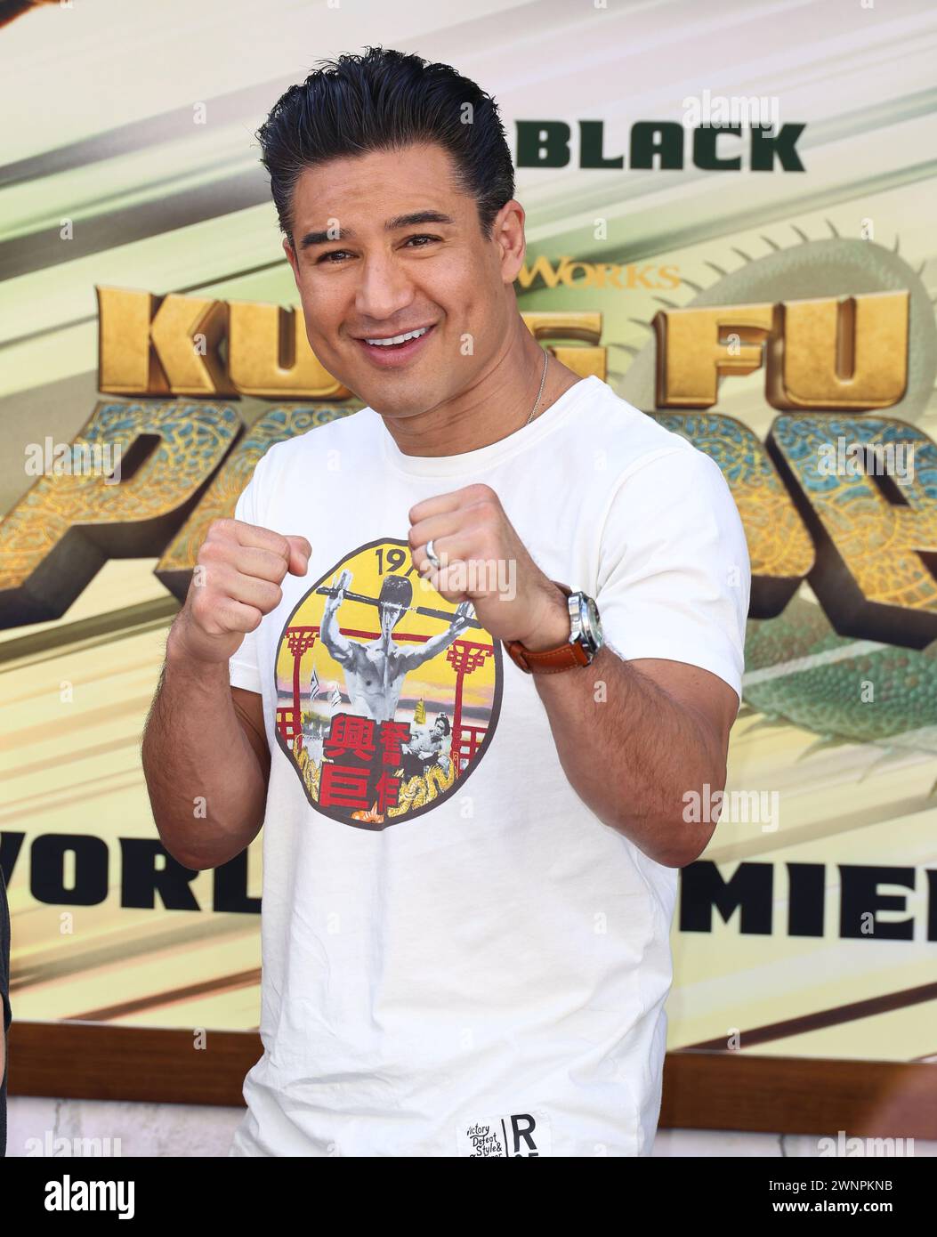 Los Angeles, USA. 03rd Mar, 2024. Mario Lopez arrives at The Kung Fu ...
