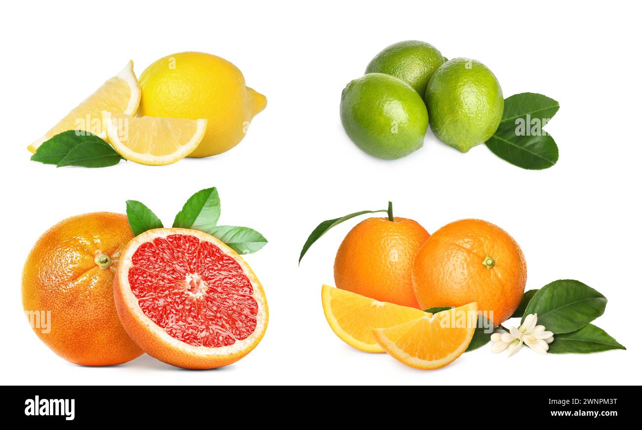 Set different fresh fruits hi-res stock photography and images - Alamy