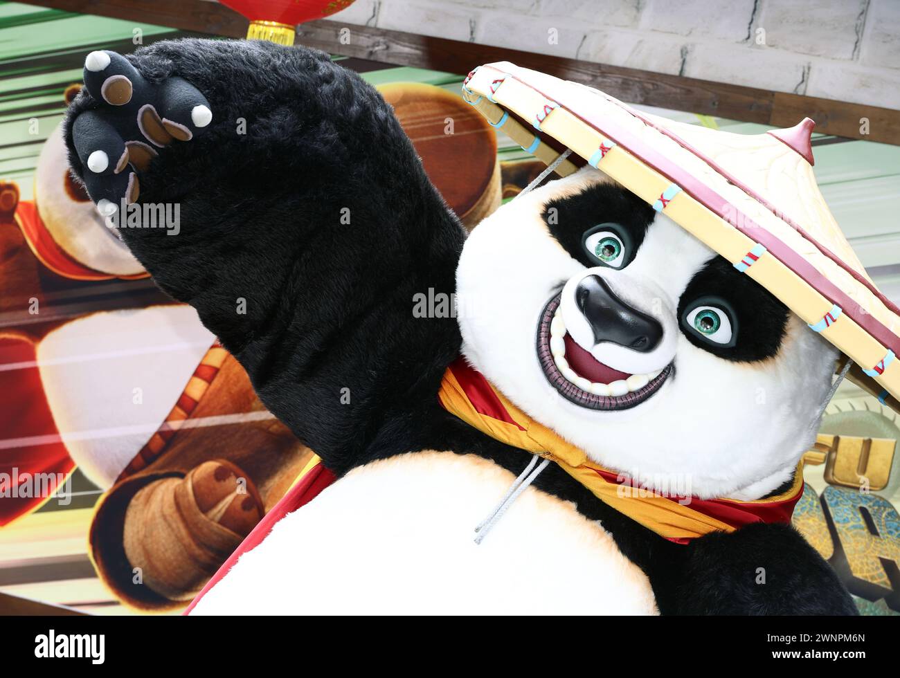 Los Angeles, USA. 03rd Mar, 2024. Po arrives at The Kung Fu Panda 4 ...