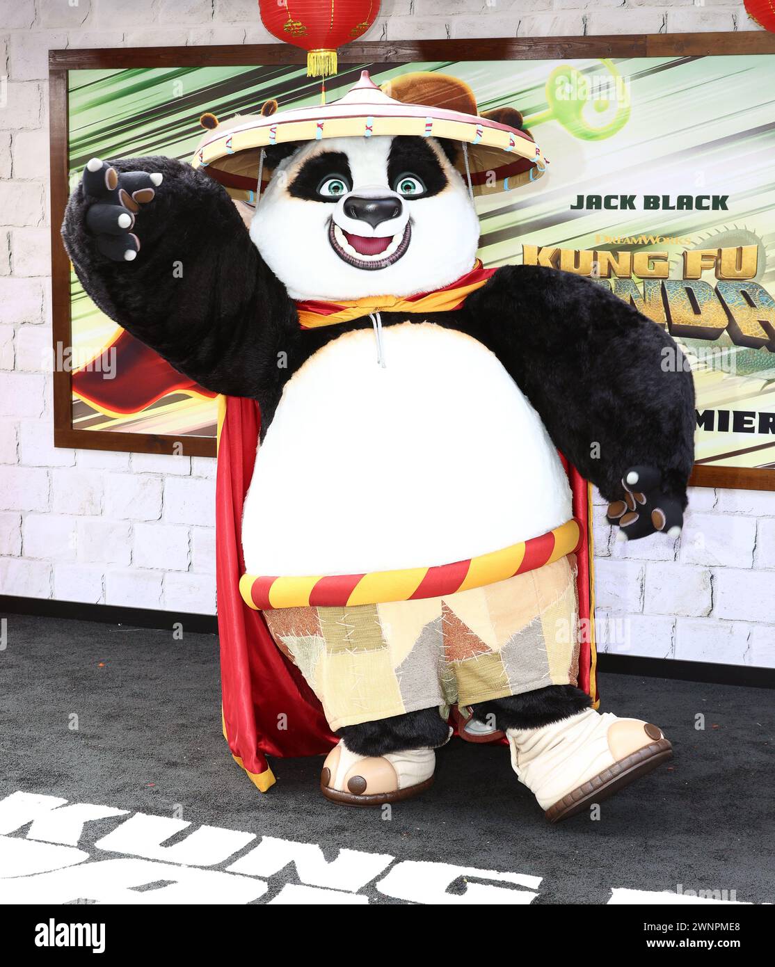 Los Angeles, USA. 03rd Mar, 2024. Po arrives at The Kung Fu Panda 4 ...