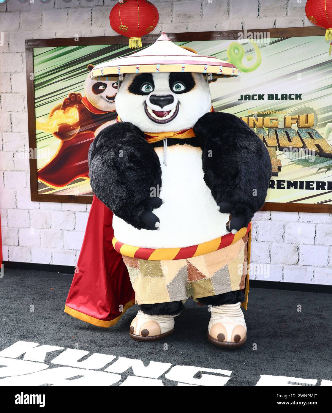 Los Angeles, USA. 03rd Mar, 2024. Po arrives at The Kung Fu Panda 4 ...