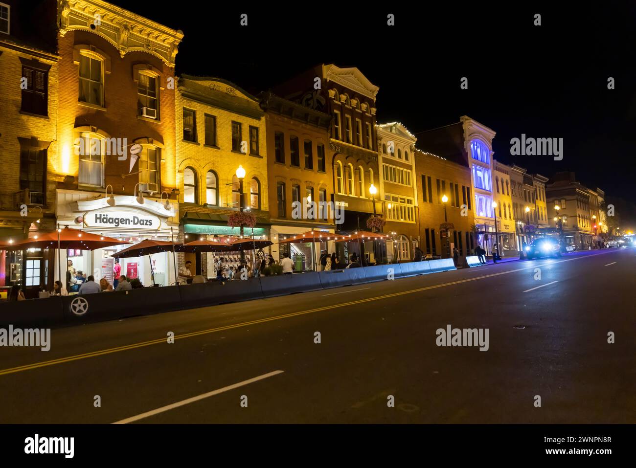 Washington dc nightlife hi-res stock photography and images - Alamy