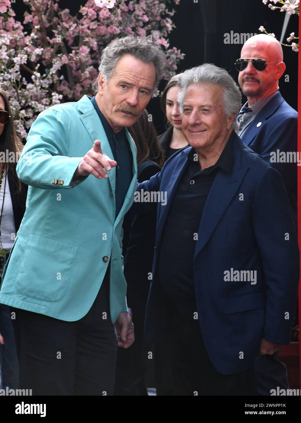 Los Angeles, California, USA 3rd March 2024 Actor Bryan Cranston and ...