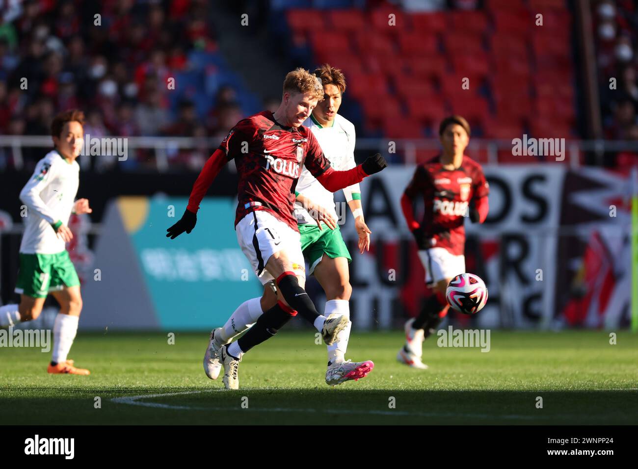 Saitama, Japan. 3rd Mar, 2024. Samuel Gustafson (Reds) Football/Soccer ...