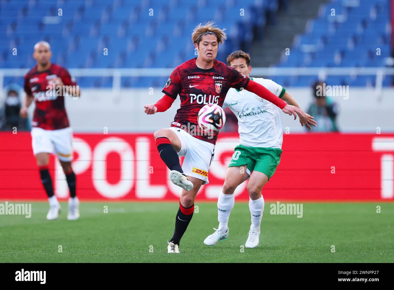 Saitama, Japan. 3rd Mar, 2024. Atsuki Ito (Reds) Football/Soccer : 2024 J1 League match between ...